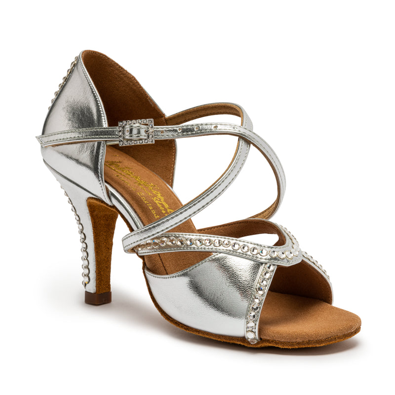 Bianca Crystal - Silver – International Dance Shoes